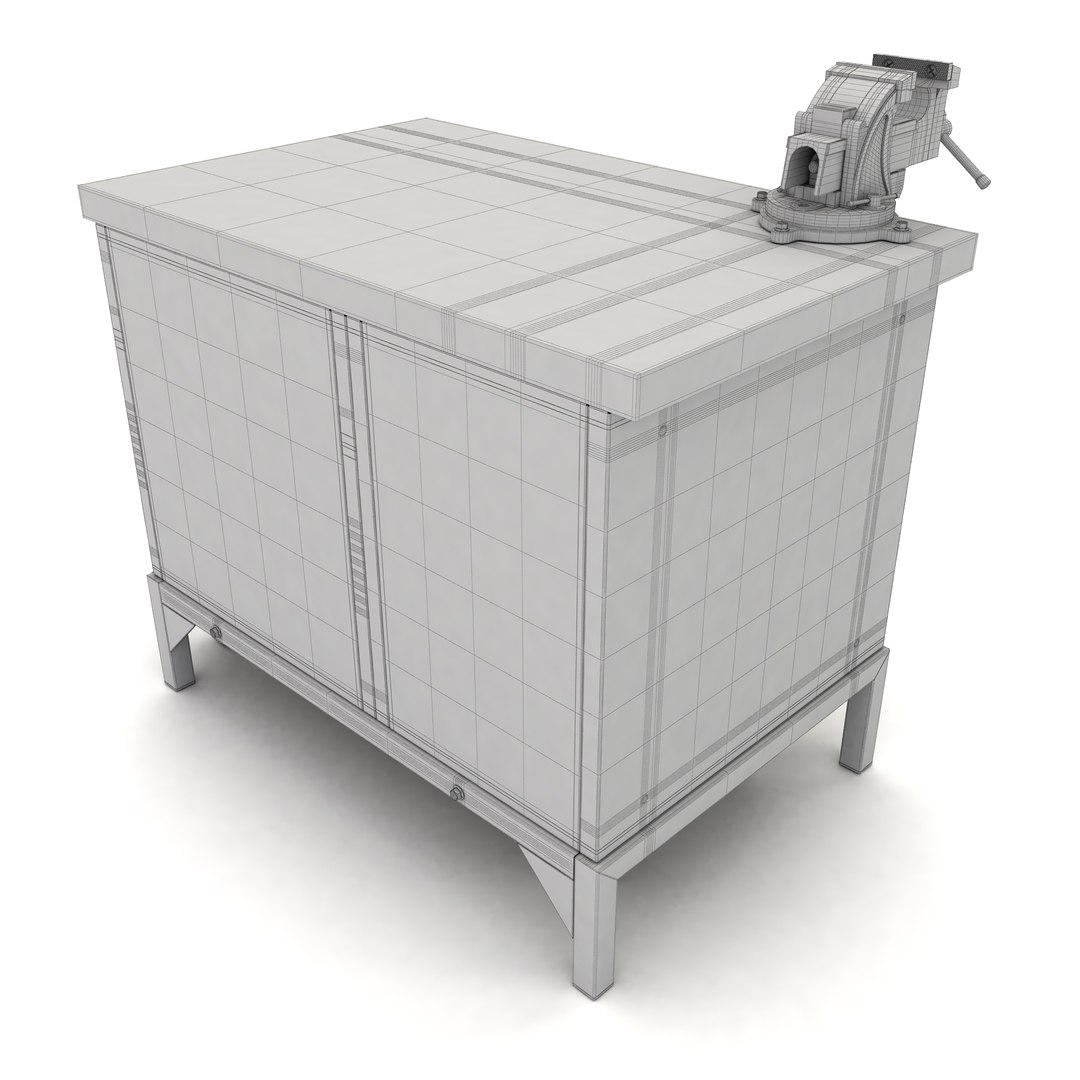 Mobile workbench 3D model - TurboSquid 1388395