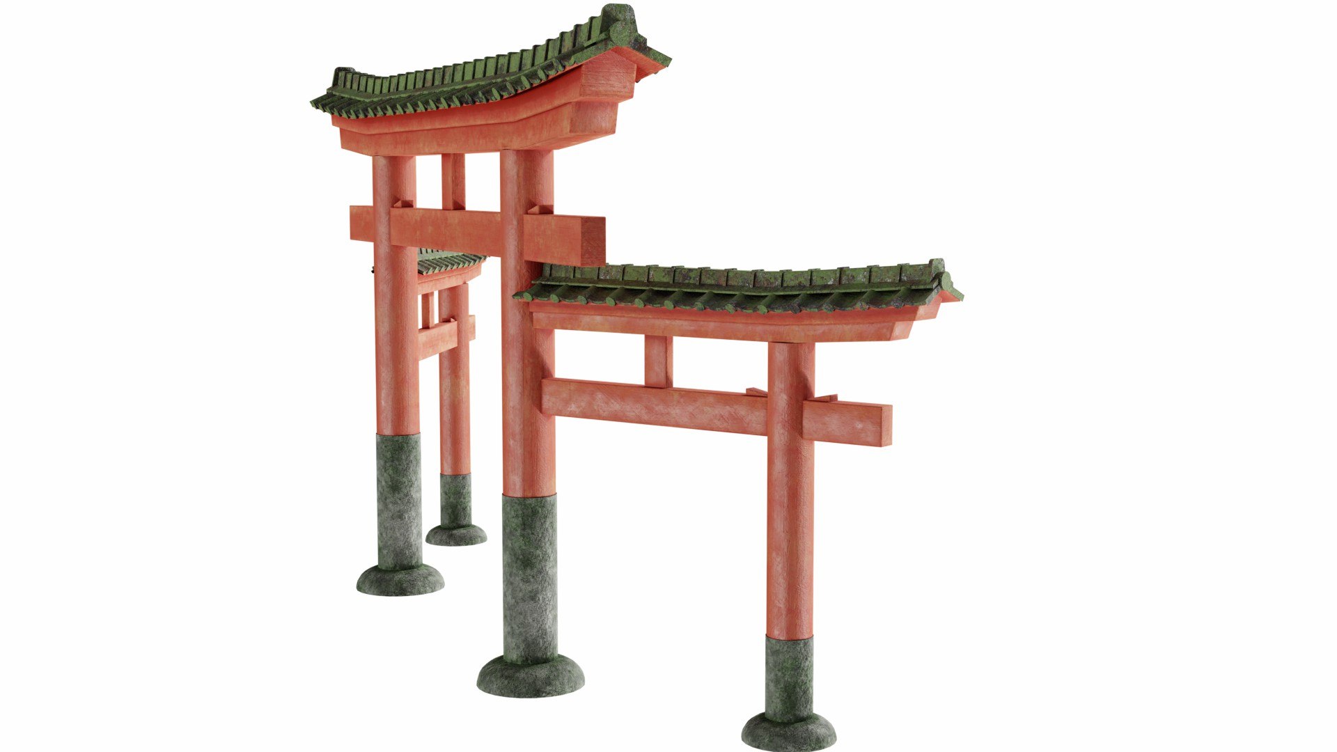 3D Totii Gate Miwa Type - TurboSquid 1784841