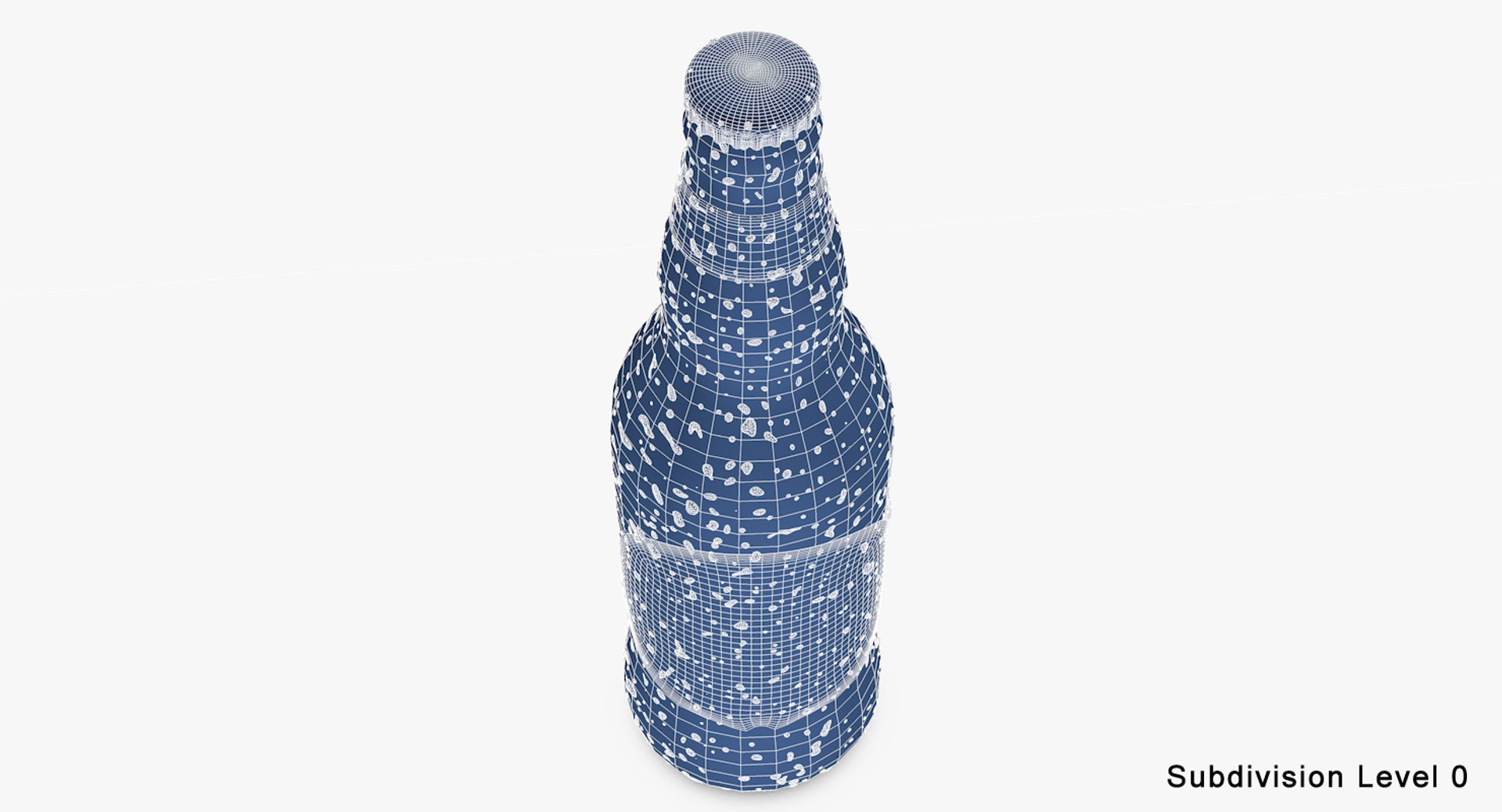 Hoegaarden Beer Bottle 3d 3ds