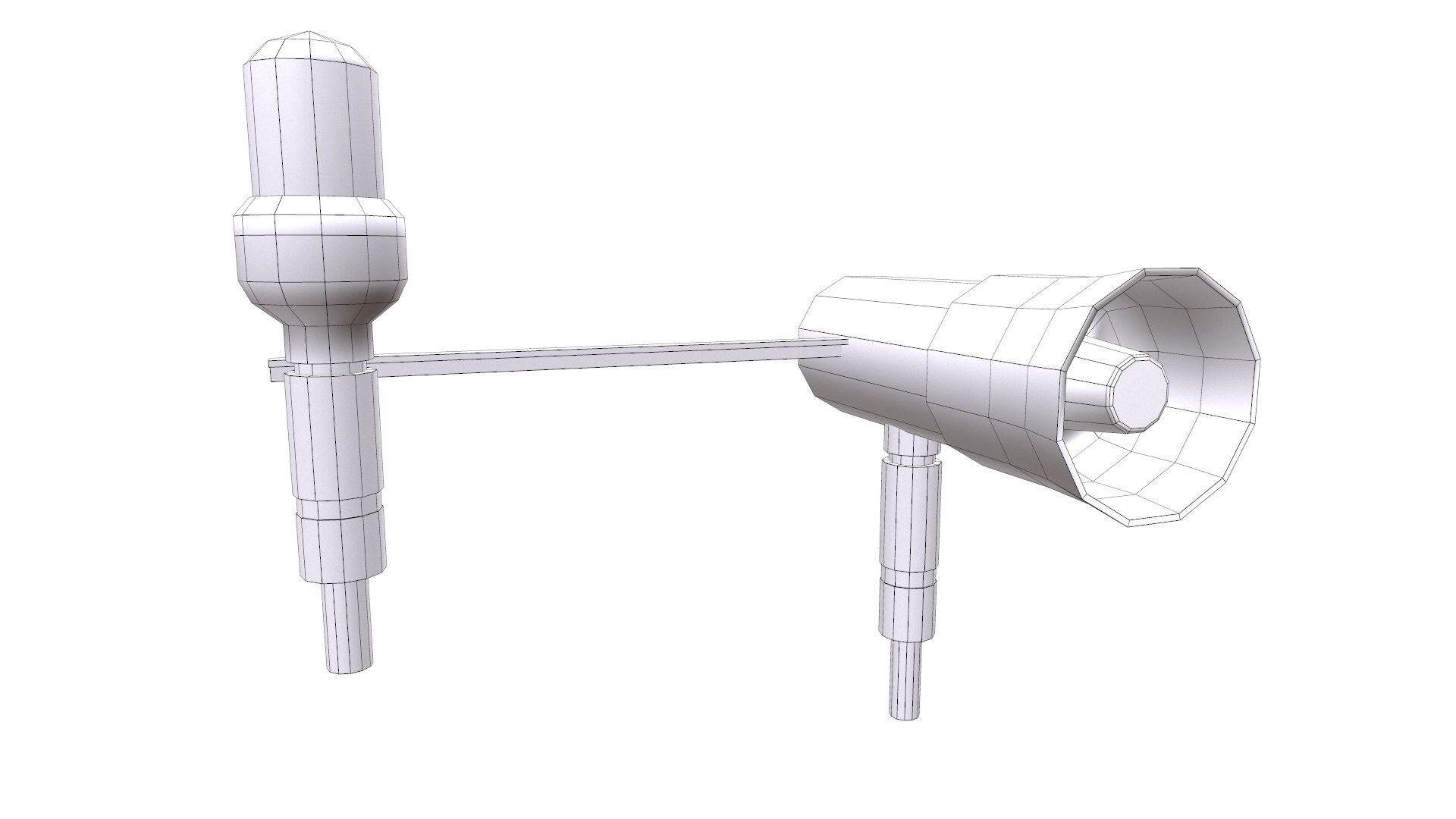 3D Fire Alarm Hooter Model - TurboSquid 2290804