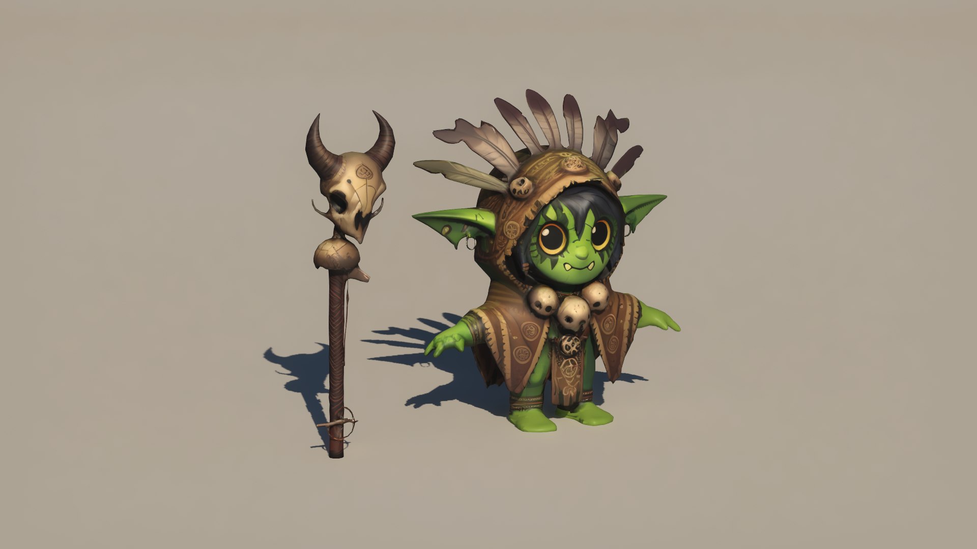 Goblin Character Pack 3D Model - TurboSquid 2400565