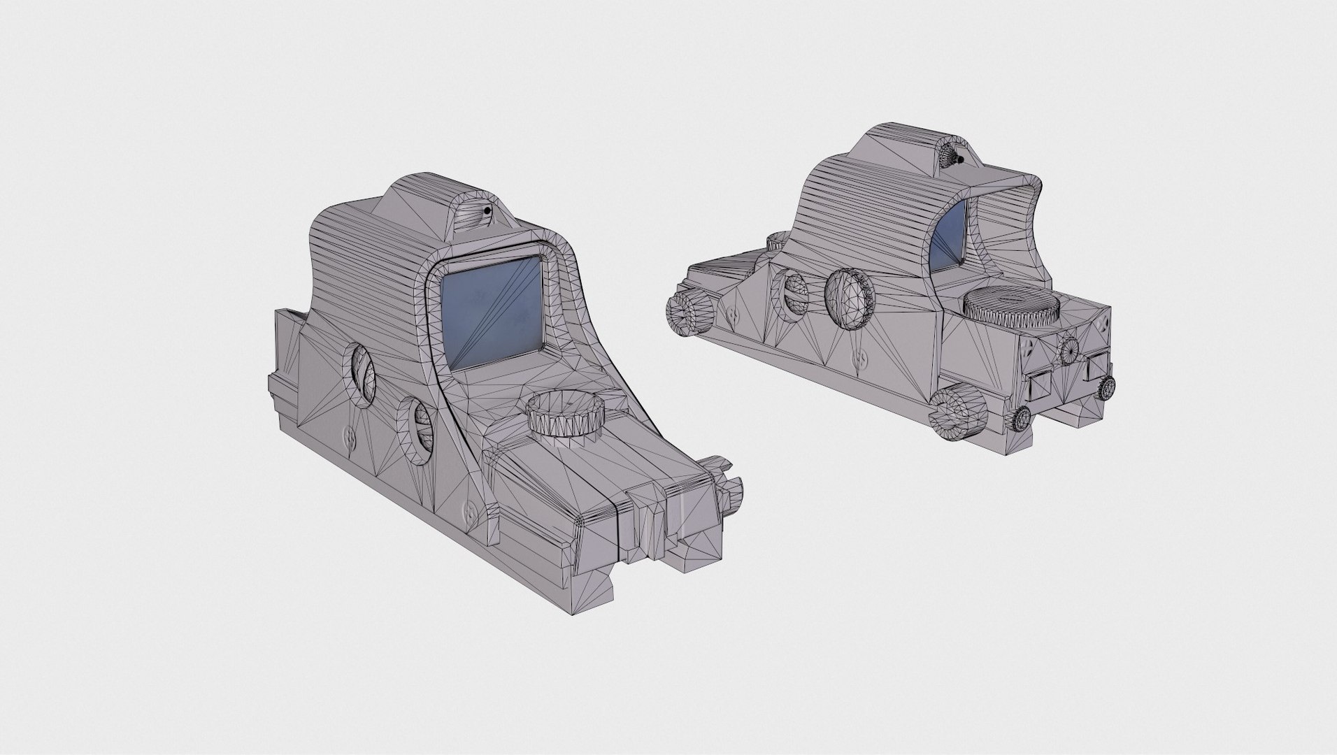 3D Model Optical Sight Scope Collections - TurboSquid 2242483