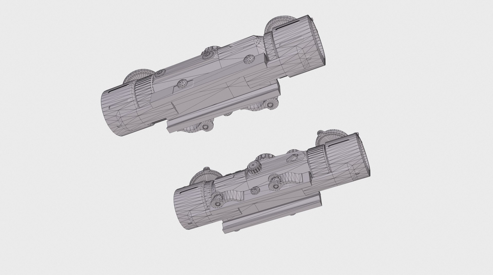 3D Model Optical Sight Scope Collections - TurboSquid 2242483