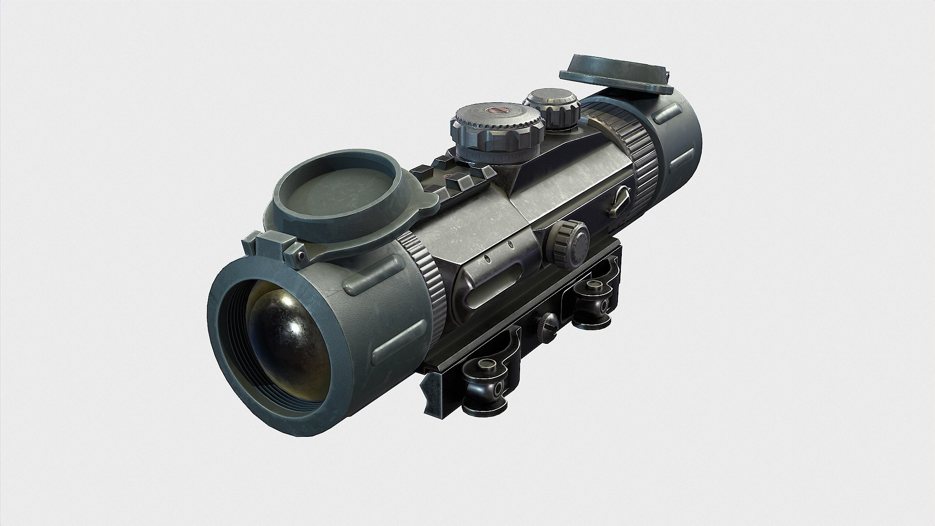 3D Model Optical Sight Scope Collections - TurboSquid 2242483