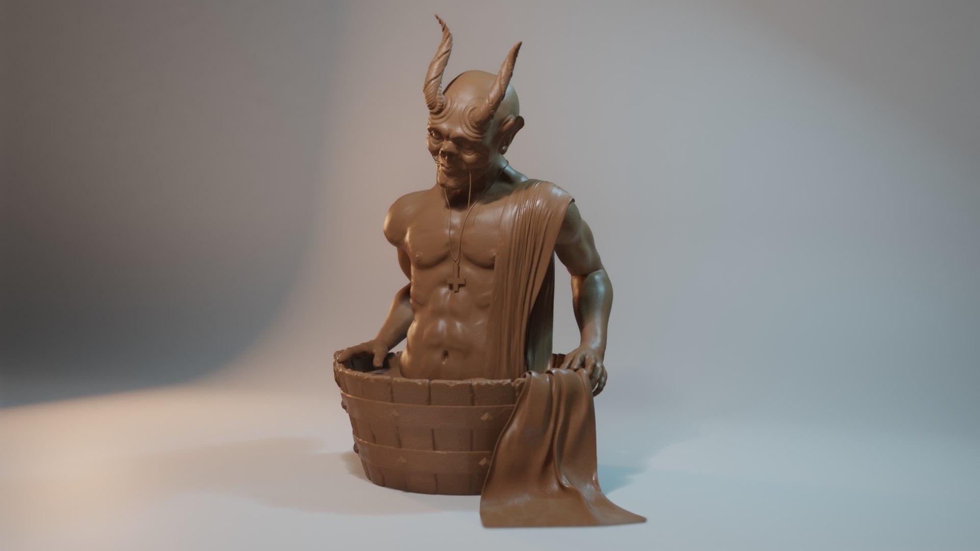 Evil 3D Sculpture 3D Model - TurboSquid 2295278