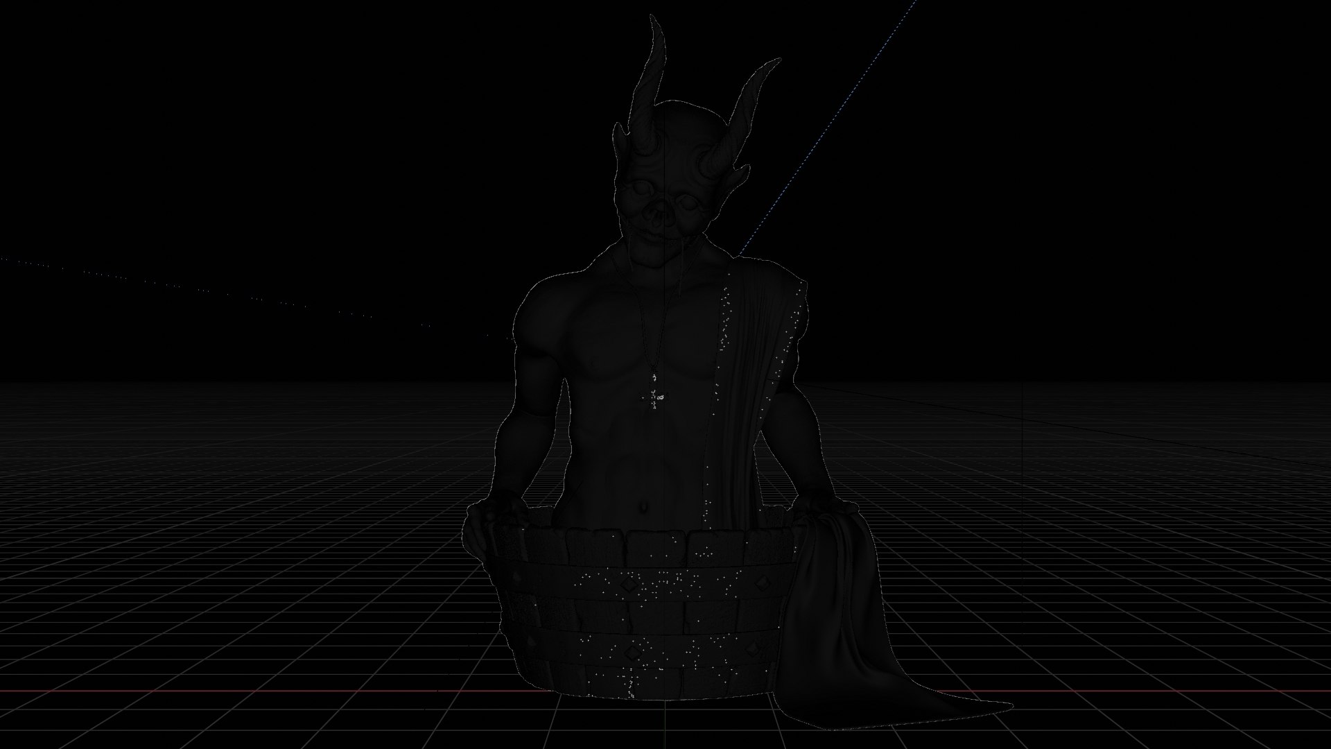 Evil 3D Sculpture 3D Model - TurboSquid 2295278