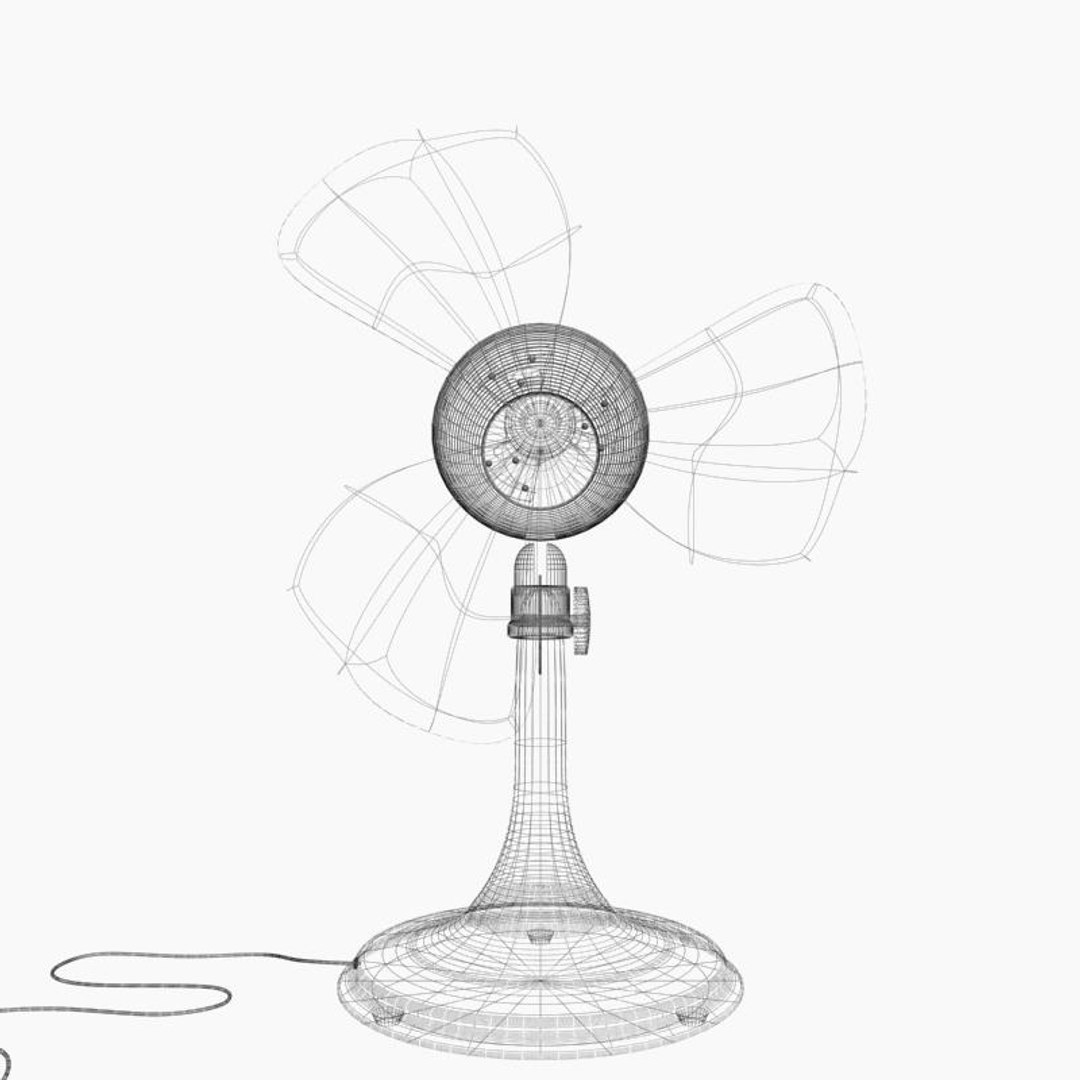 3d Functional Fan Motor Workings