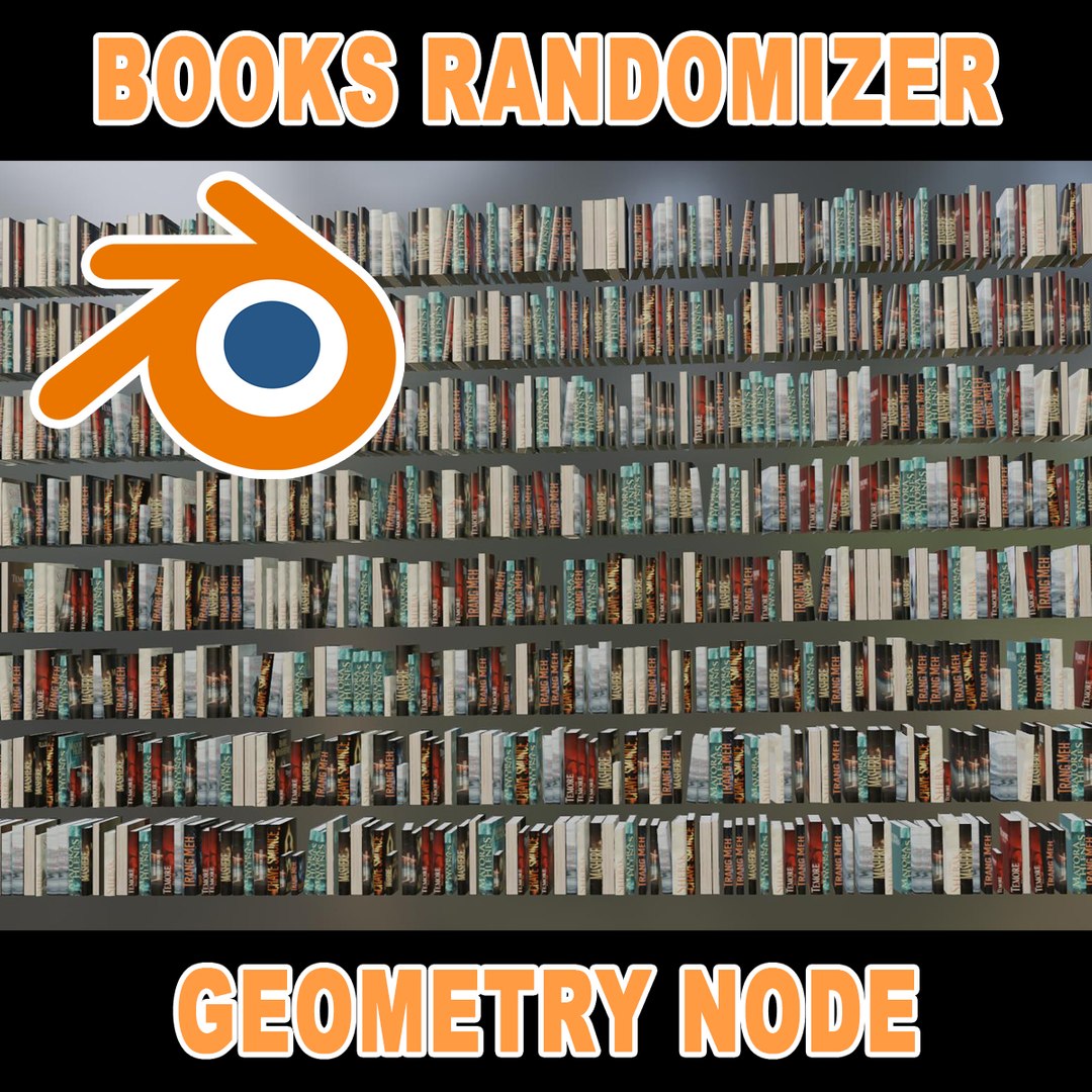 Books Randomizer 3D Model - TurboSquid 2415596