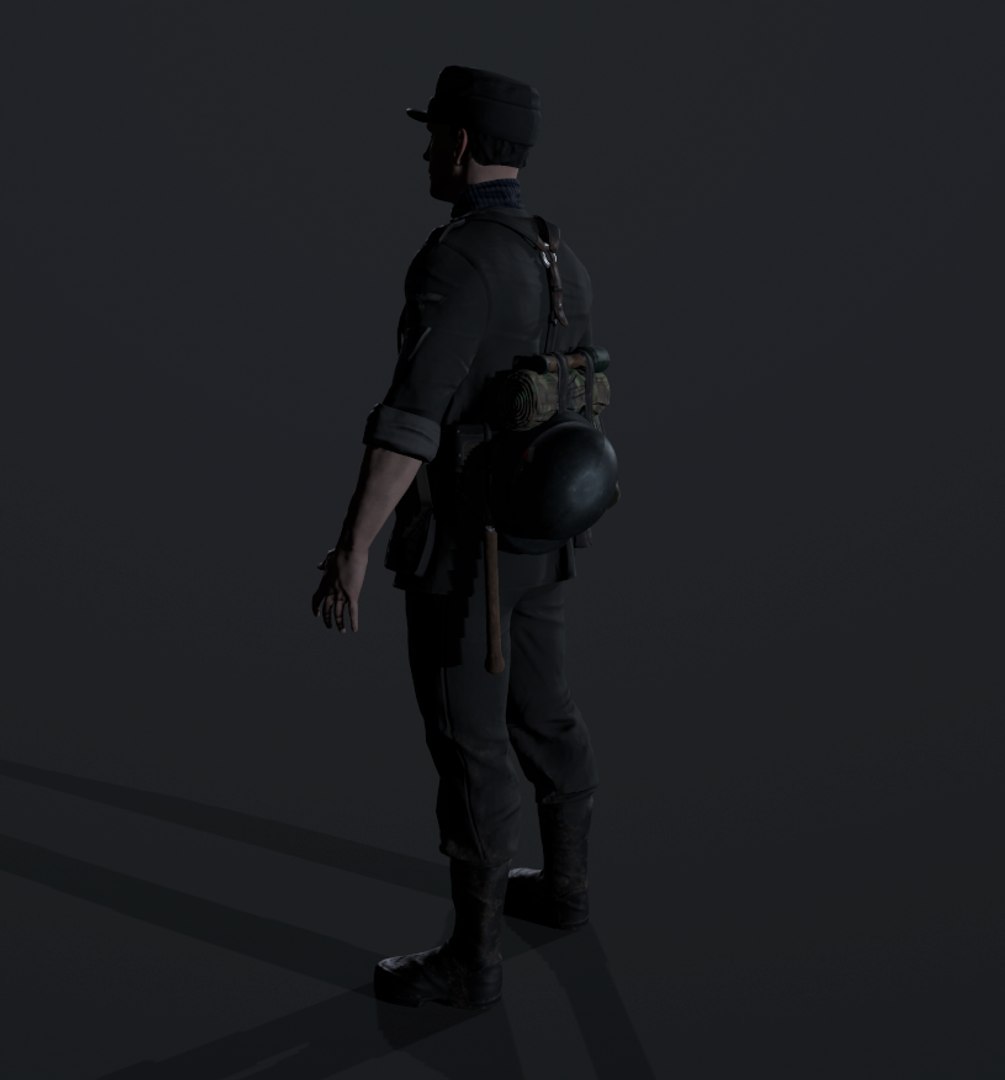 Wehrmacht Soldier 2 3D Model - TurboSquid 1863524