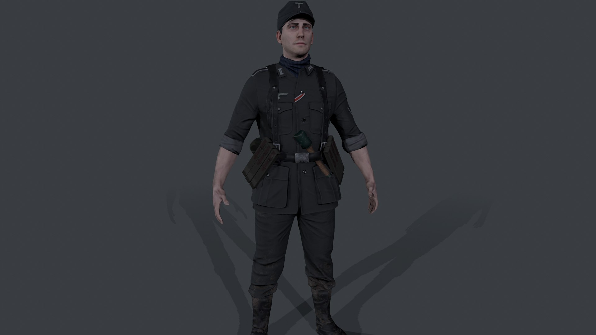 Wehrmacht Soldier 2 3D Model - TurboSquid 1863524