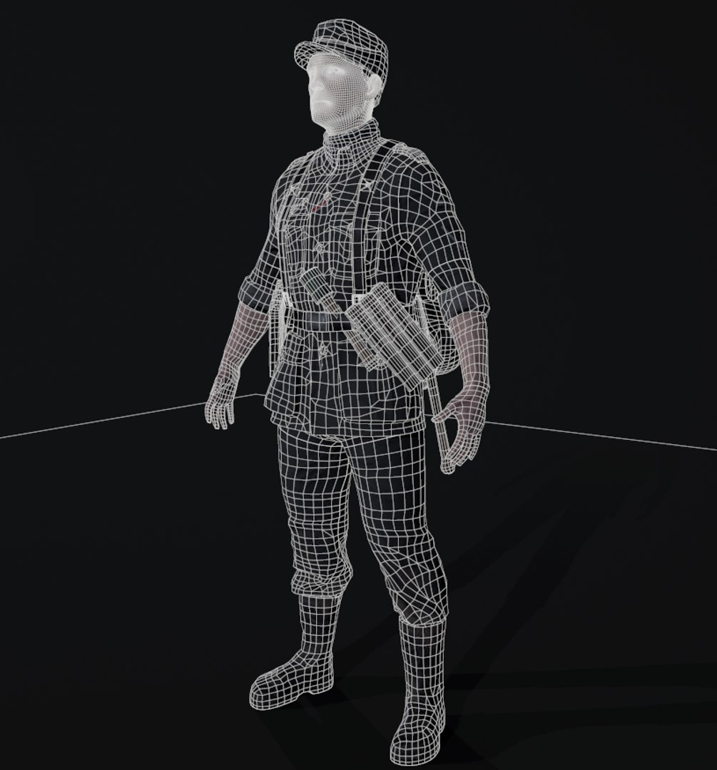 Wehrmacht Soldier 2 3D Model - TurboSquid 1863524