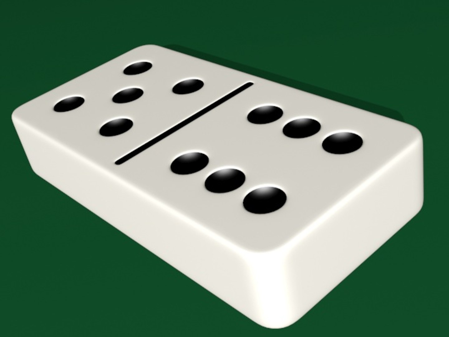3D Dominoes Tiles Model - TurboSquid 1563218