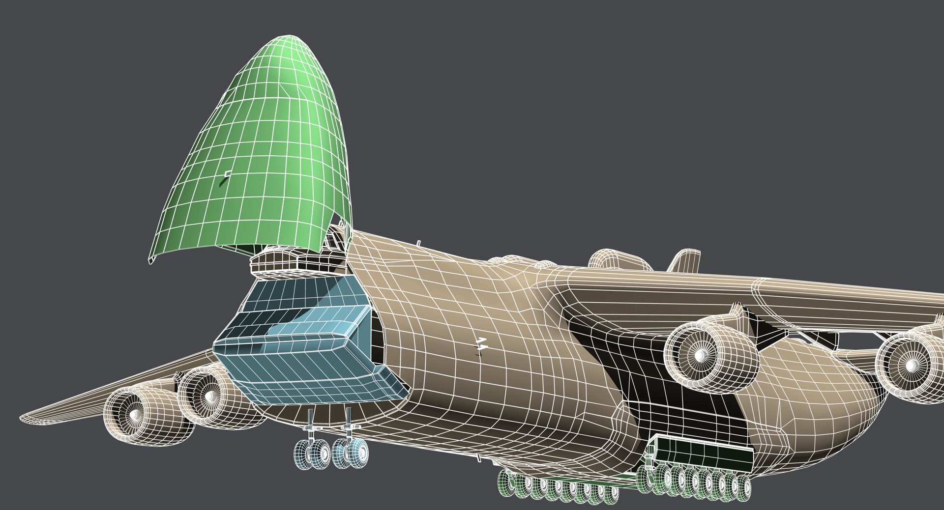 Antonov An225 Mriya 3D model - TurboSquid 1782919
