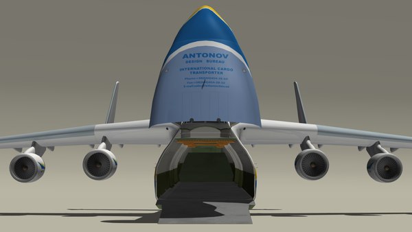 Antonov An225 Mriya 3D model - TurboSquid 1782919