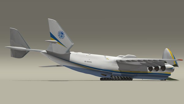 Antonov An225 Mriya 3D model - TurboSquid 1782919