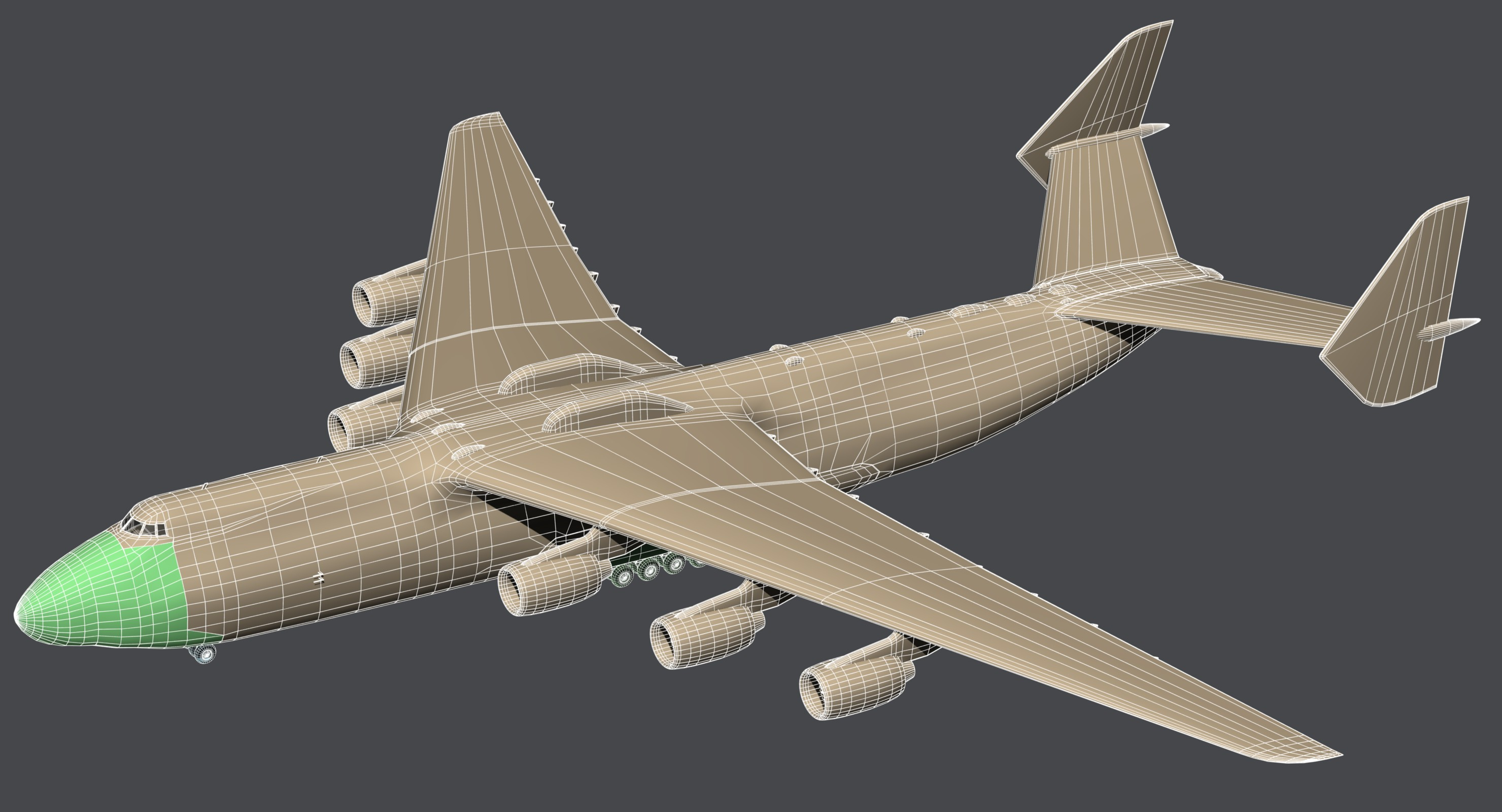 Antonov An225 Mriya 3D model - TurboSquid 1782919