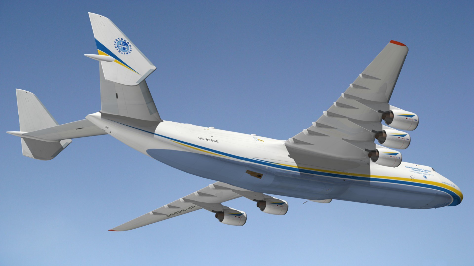 Antonov An225 Mriya 3D Model - TurboSquid 1782919
