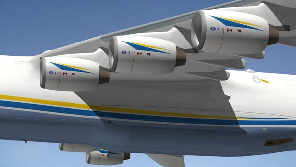 Antonov An225 Mriya 3D model - TurboSquid 1782919