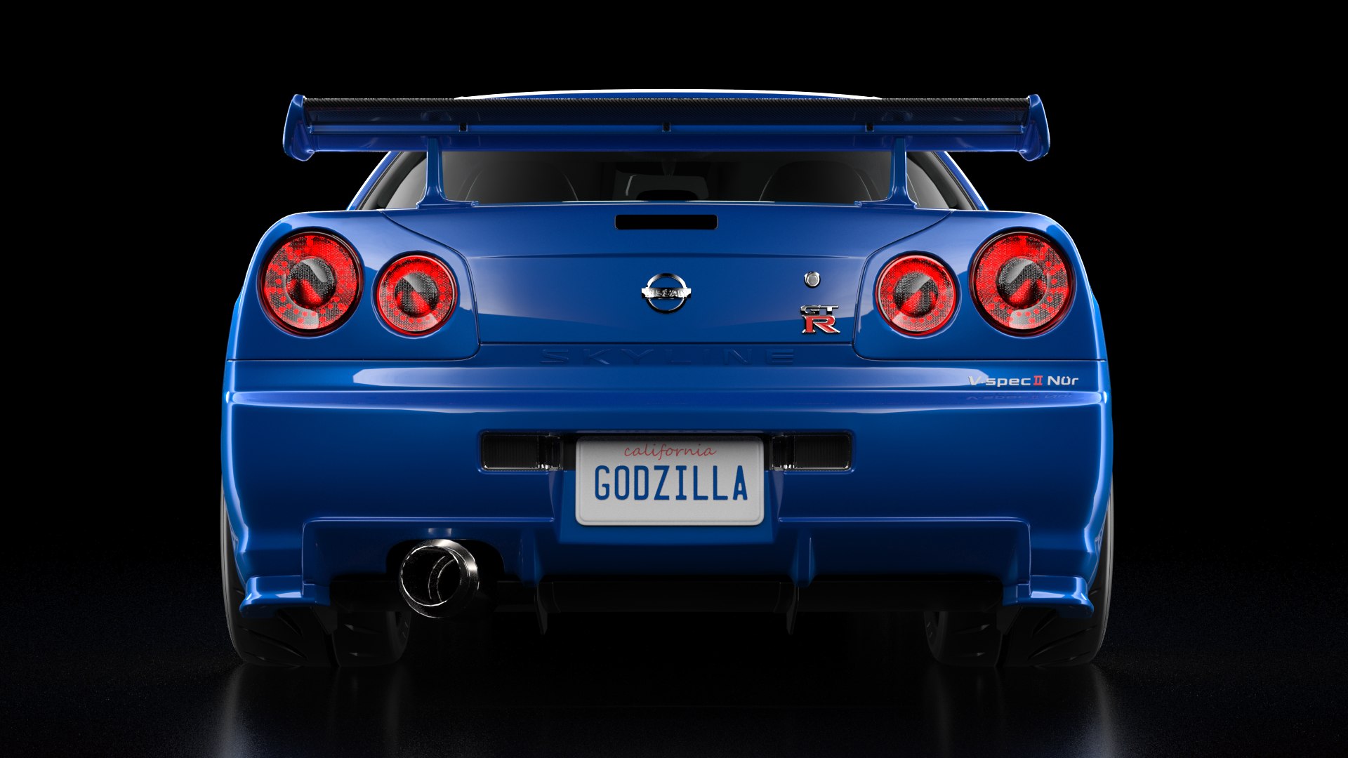 Nissan Gt-r R34 V-spec 3D Model - TurboSquid 1582669