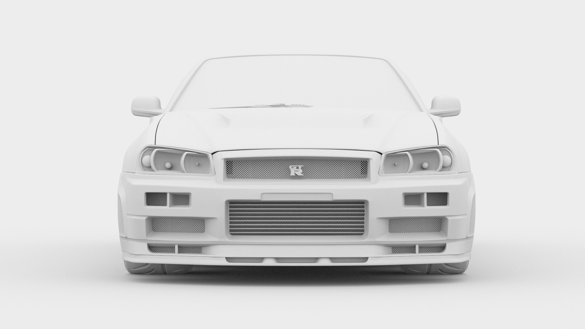 Nissan Gt-r R34 V-spec 3D Model - TurboSquid 1582669