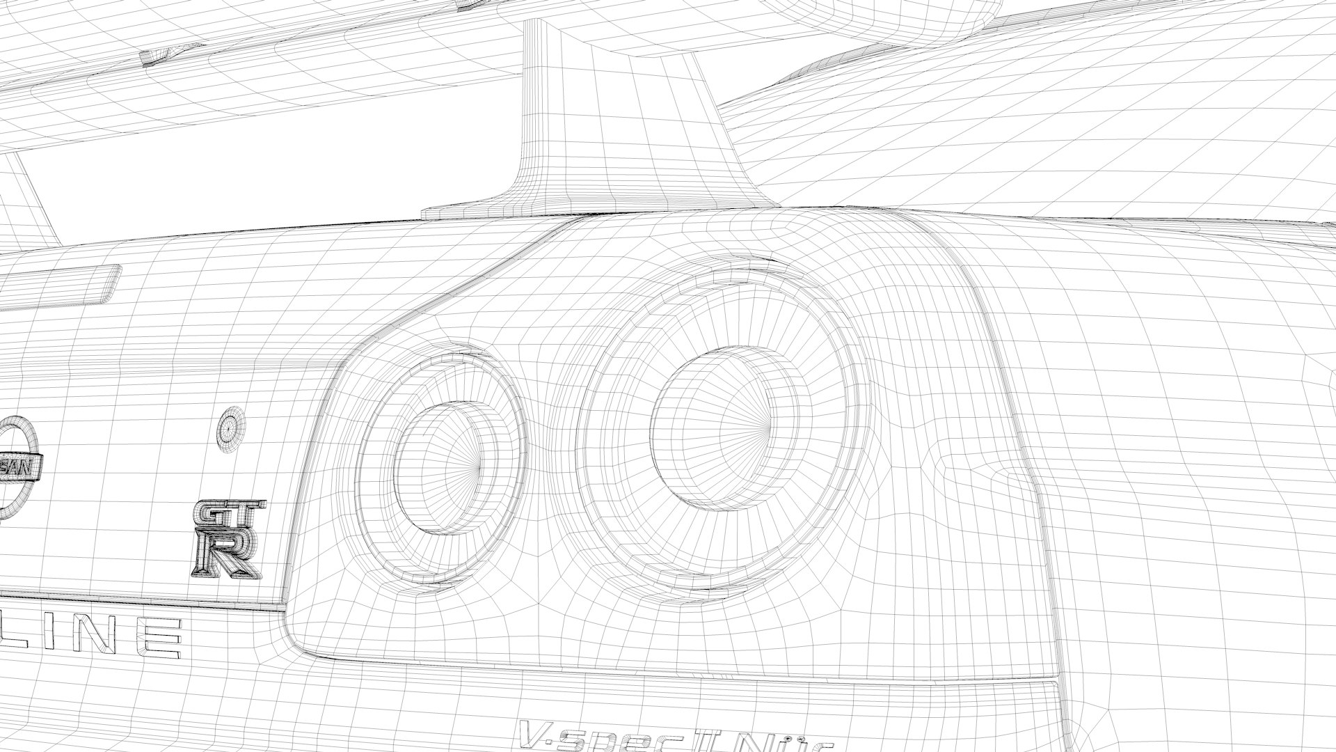 Nissan Gt-r R34 V-spec 3D Model - TurboSquid 1582669