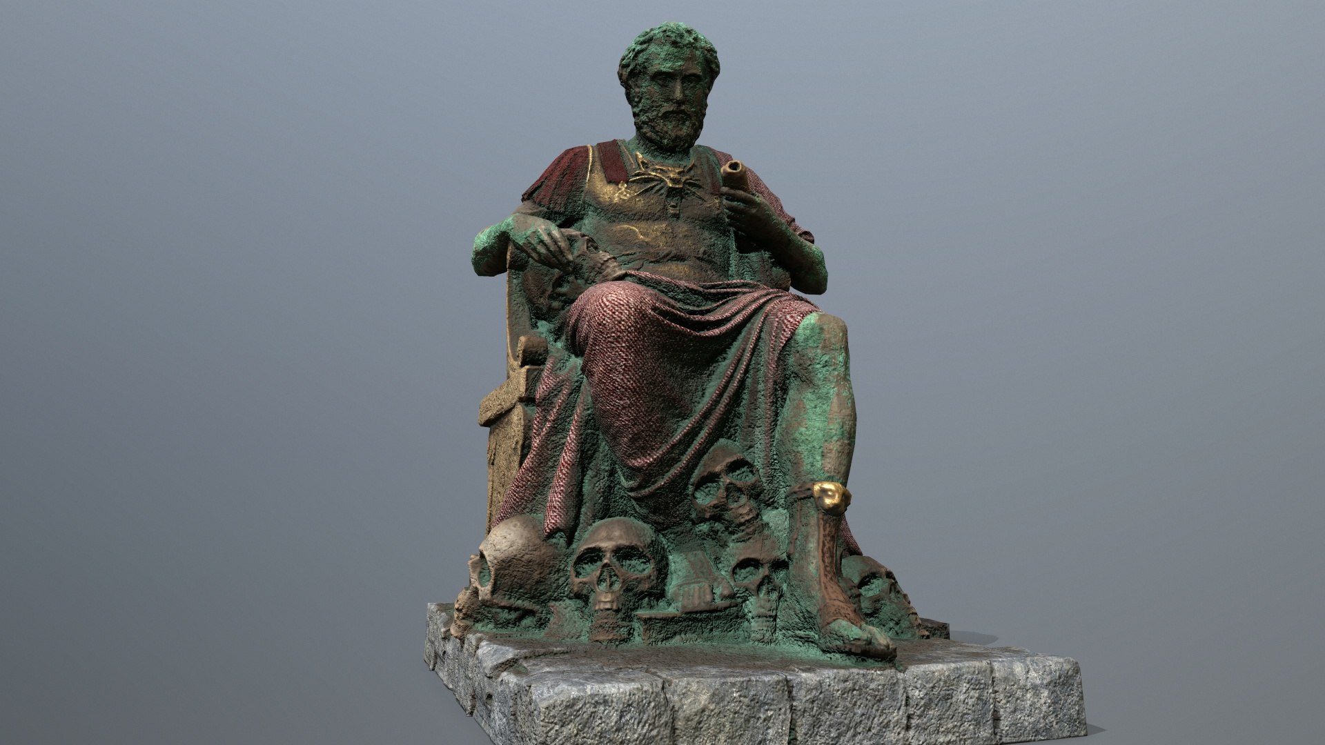 3D Model Man Statue - TurboSquid 2074991