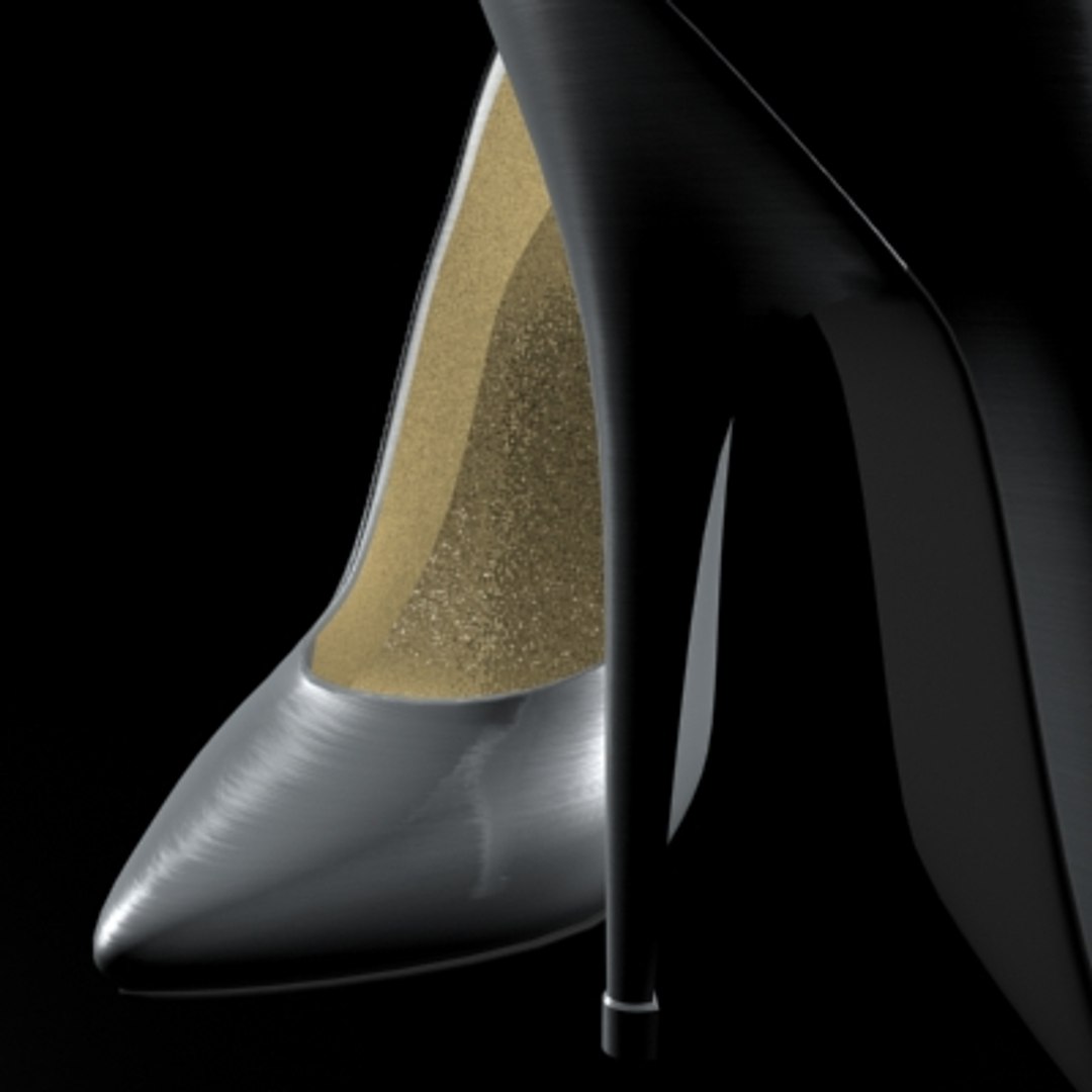 3d Heels Model