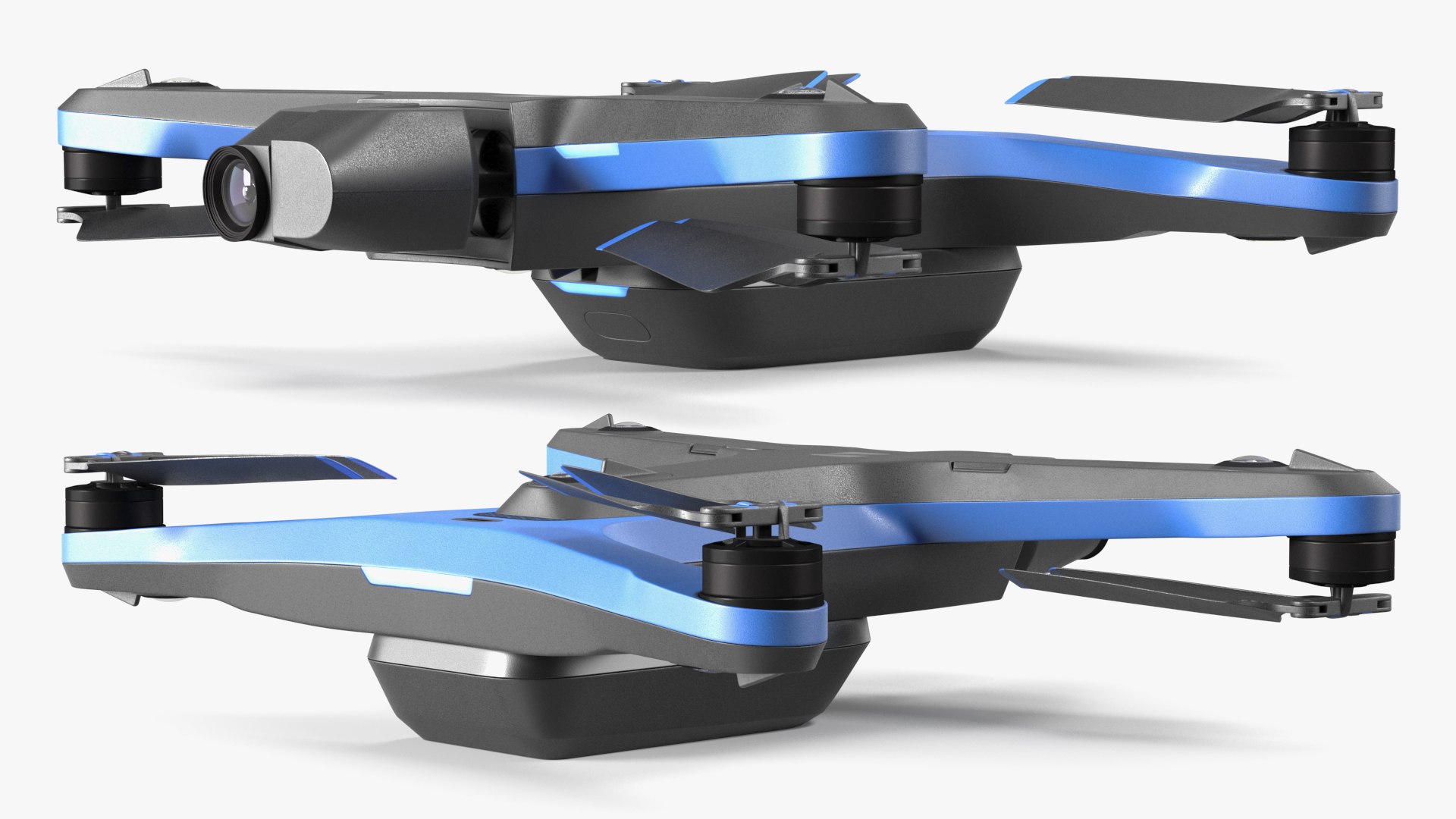 3D AI Powered Drone Skydio 2 Plus On State Rigged - TurboSquid 2154616
