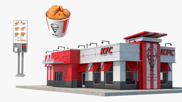 modelo 3d Colección KFC - TurboSquid 2200345