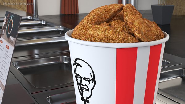 modelo 3d Colección KFC - TurboSquid 2200345