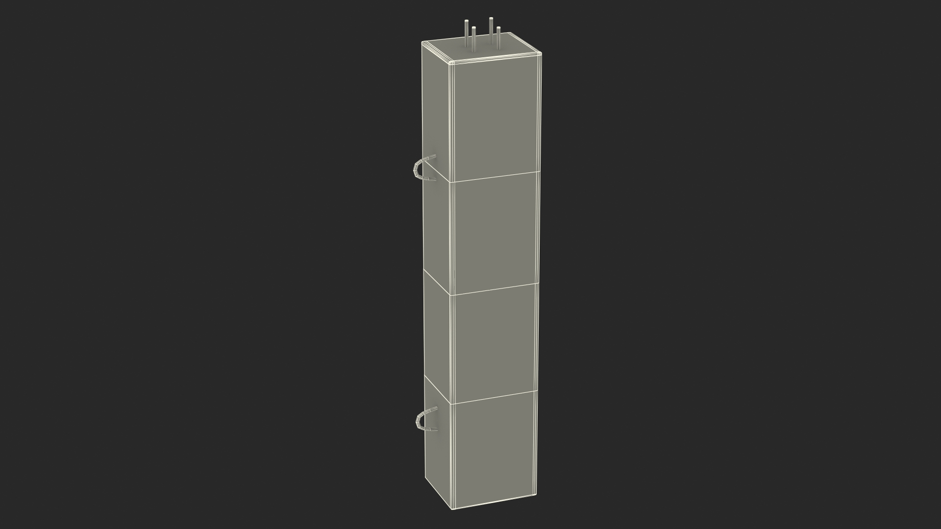 Free Concrete Column 3D Model - TurboSquid 1685293