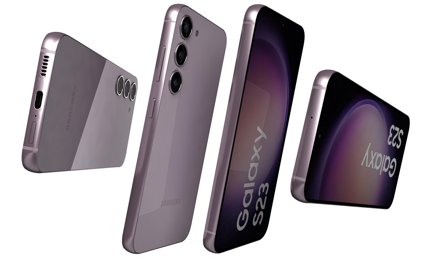 Samsung Galaxy S23 Purple 3D Model - TurboSquid 2025314