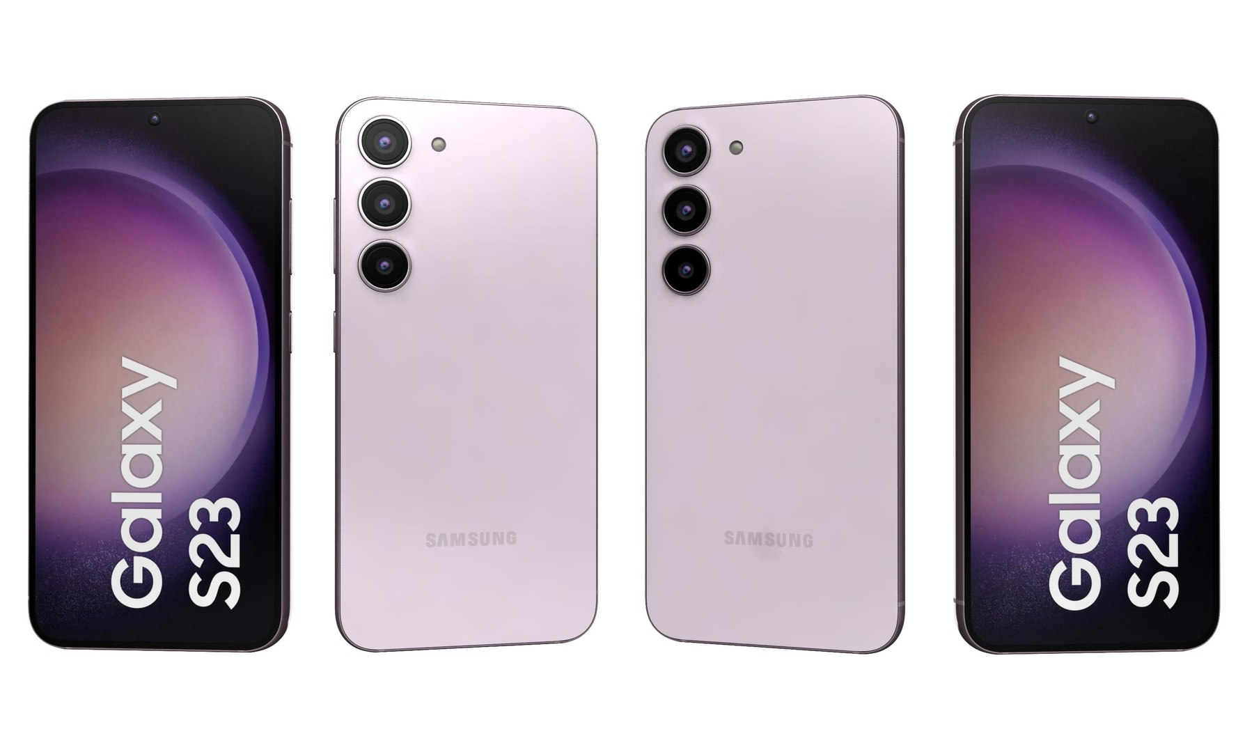 Samsung Galaxy S23 Purple 3D Model - TurboSquid 2025314