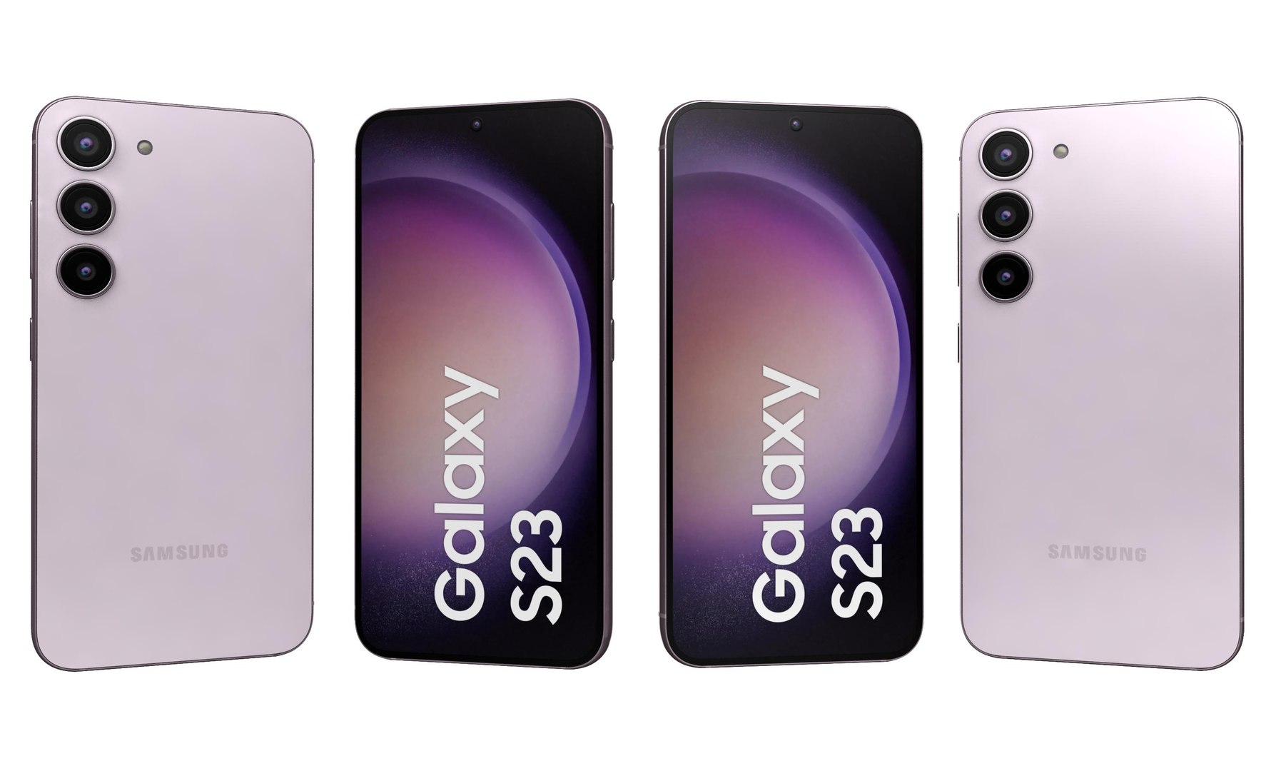 Samsung Galaxy S23 Purple 3D Model - TurboSquid 2025314