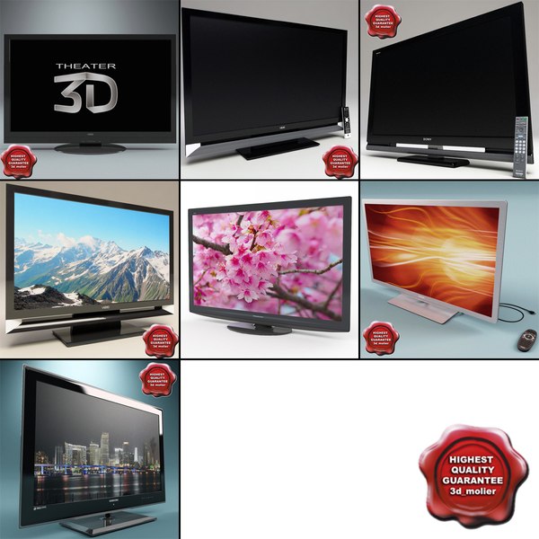 Plasma Television Cinema 4D Models for Download | TurboSquid