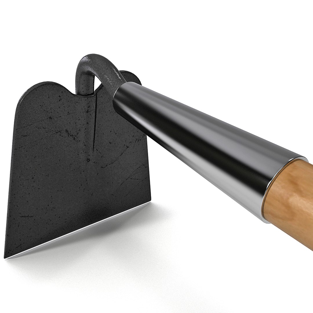 3d Garden Hoe Model
