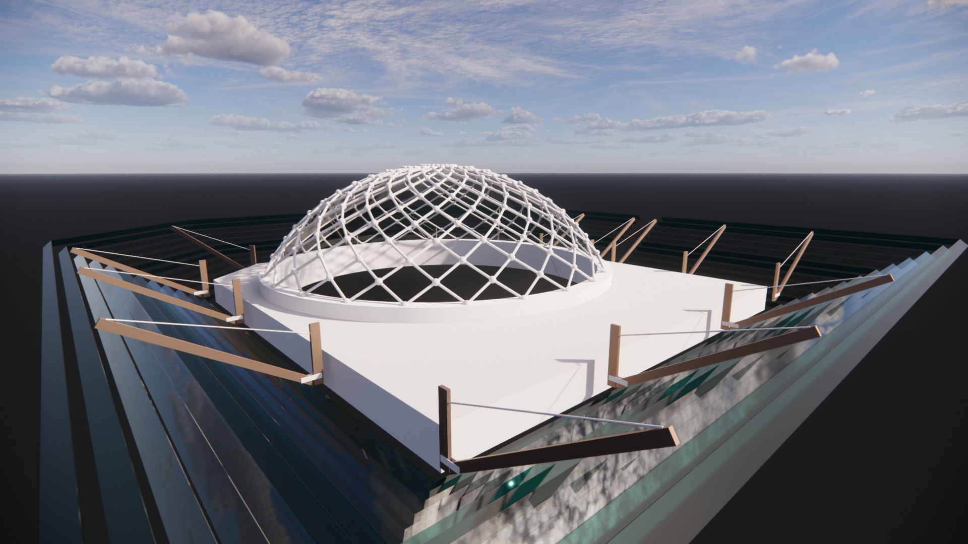 Dome 3D Model - TurboSquid 1926251