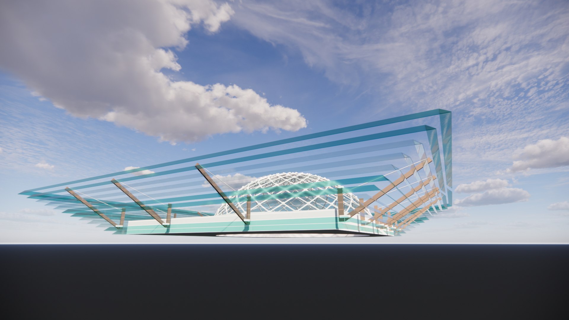 Dome 3D Model - TurboSquid 1926251