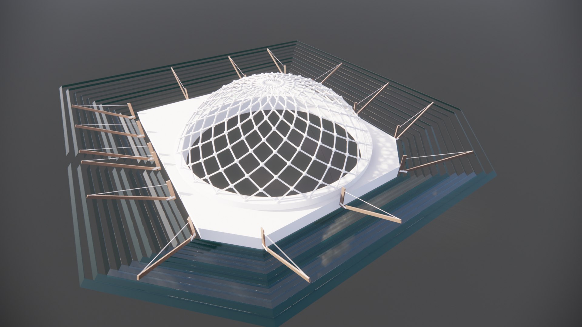 Dome 3D Model - TurboSquid 1926251