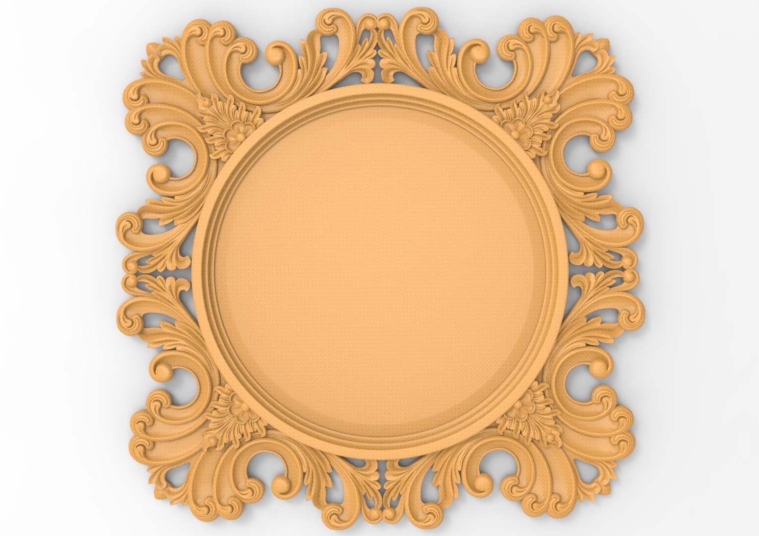 Frame Carving Acanthus 3D - TurboSquid 1354343