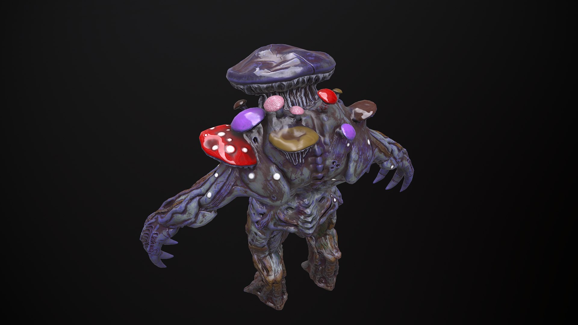 Mushroom Boss 3D Model - TurboSquid 2166940