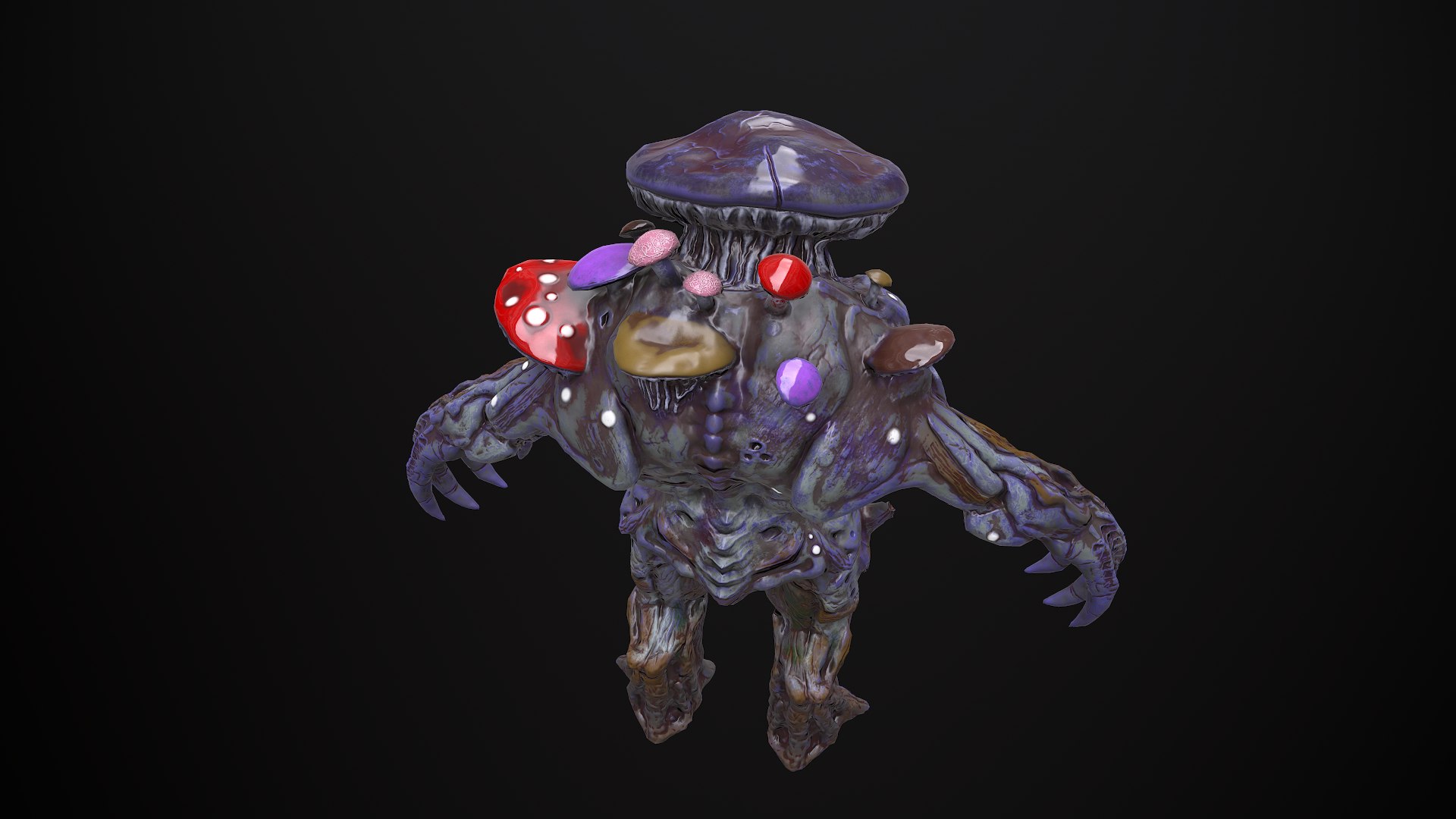Mushroom Boss 3D Model - TurboSquid 2166940