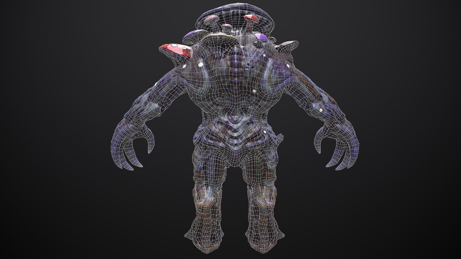 Mushroom Boss 3D Model - TurboSquid 2166940