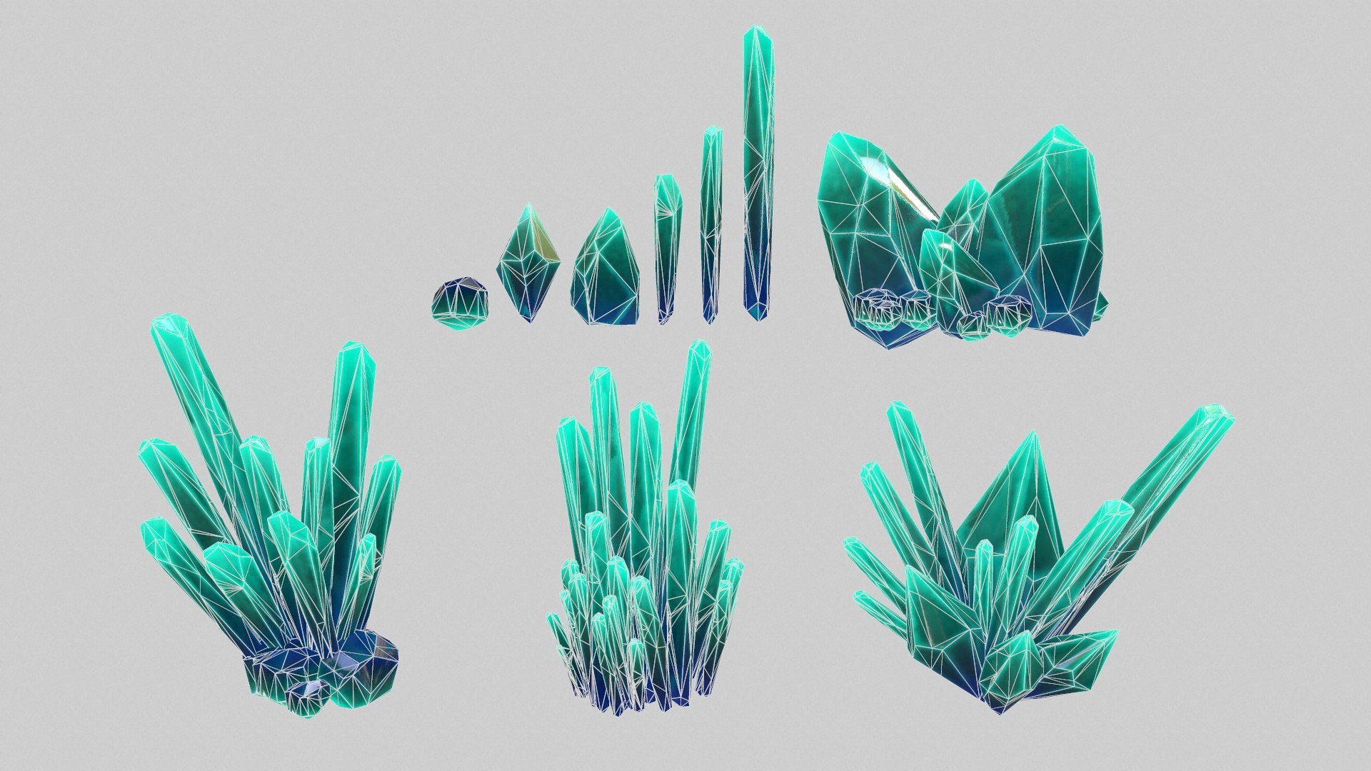 3D Crystal - TurboSquid 1687291
