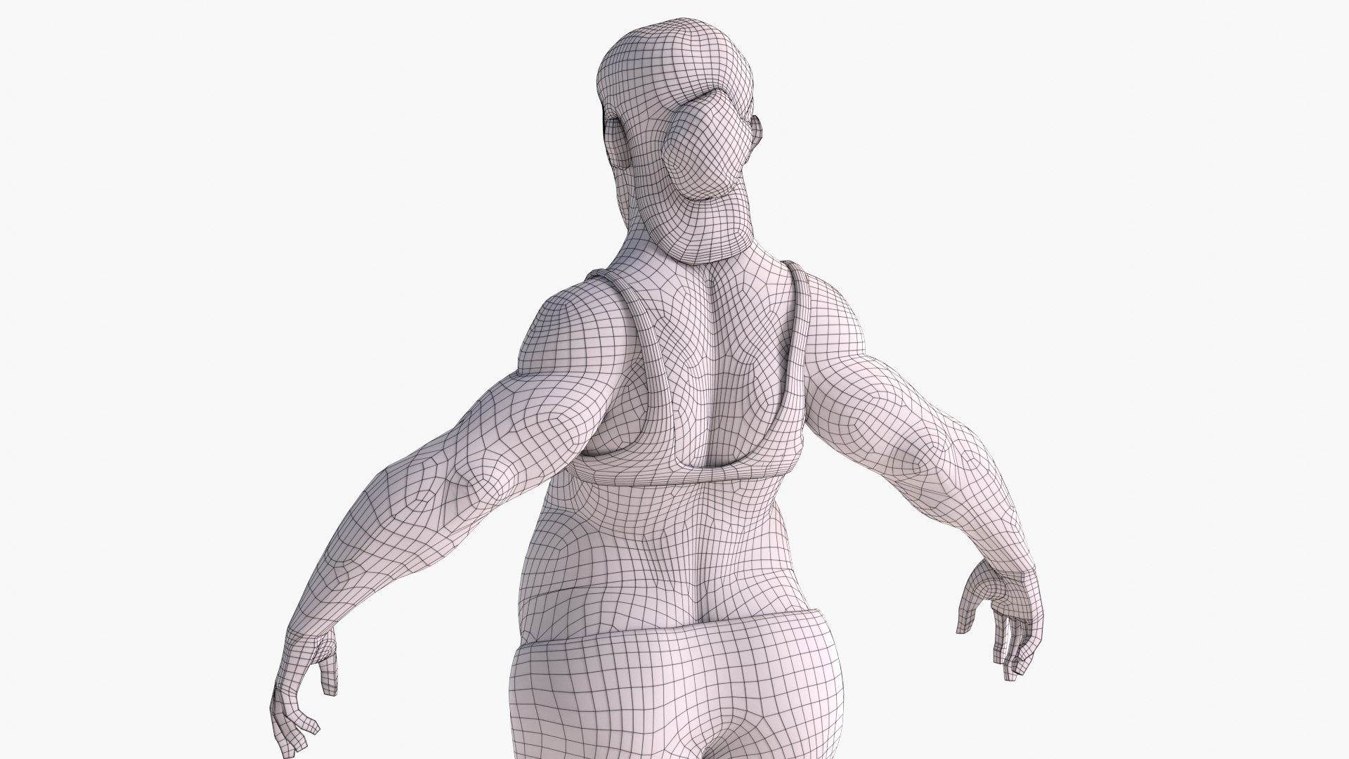 Stylized Human Female Corpulent 3D Model - TurboSquid 1959388