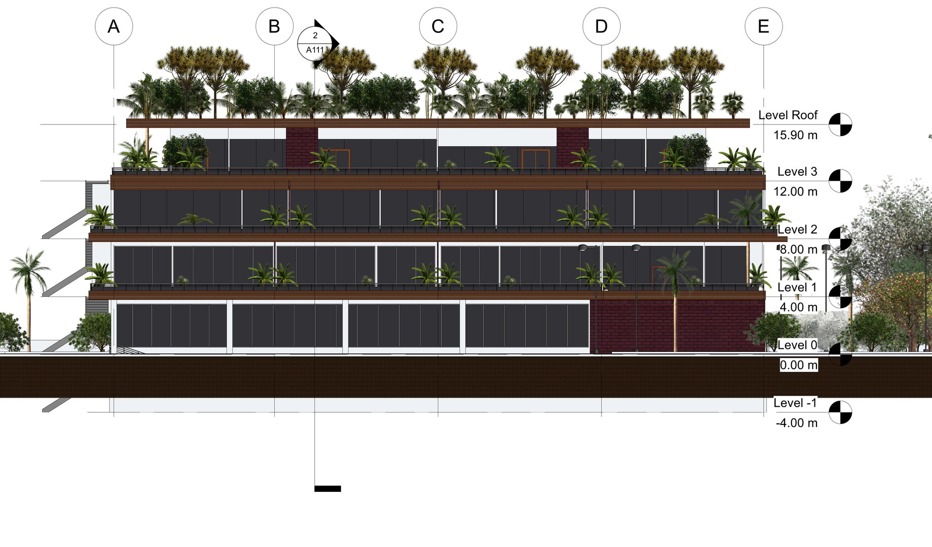 3D revit residential complex - TurboSquid 1459843
