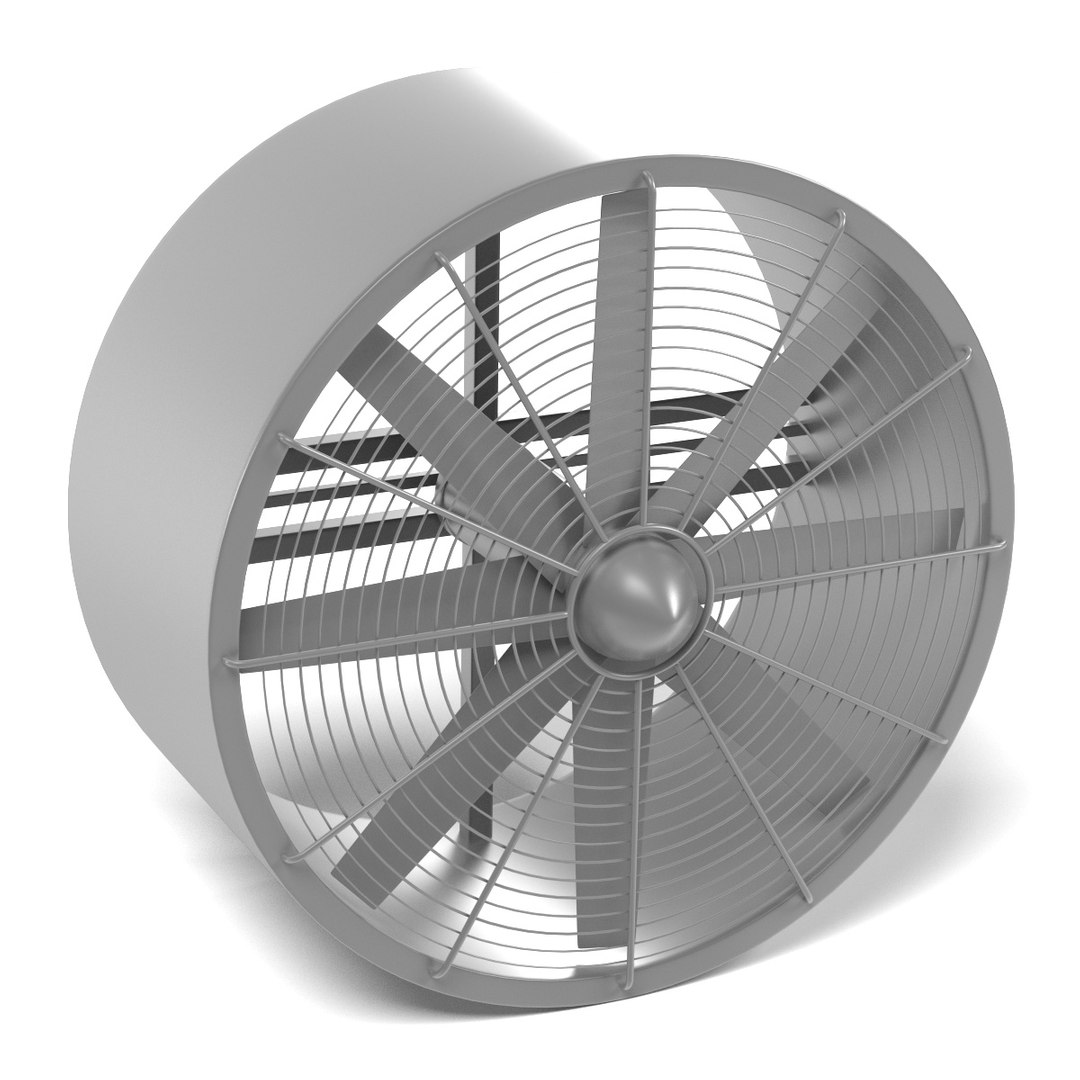 3d Model Of Fan Large