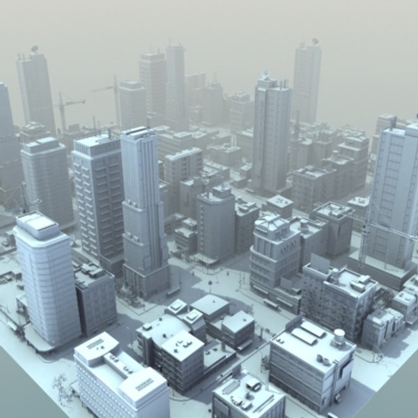 City Block 3D Models for Download | TurboSquid