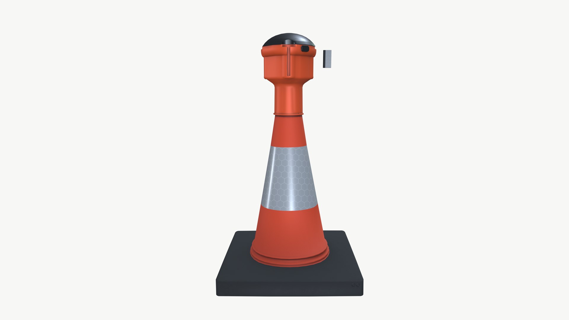 3D Traffic Cone Barricades - TurboSquid 2279454
