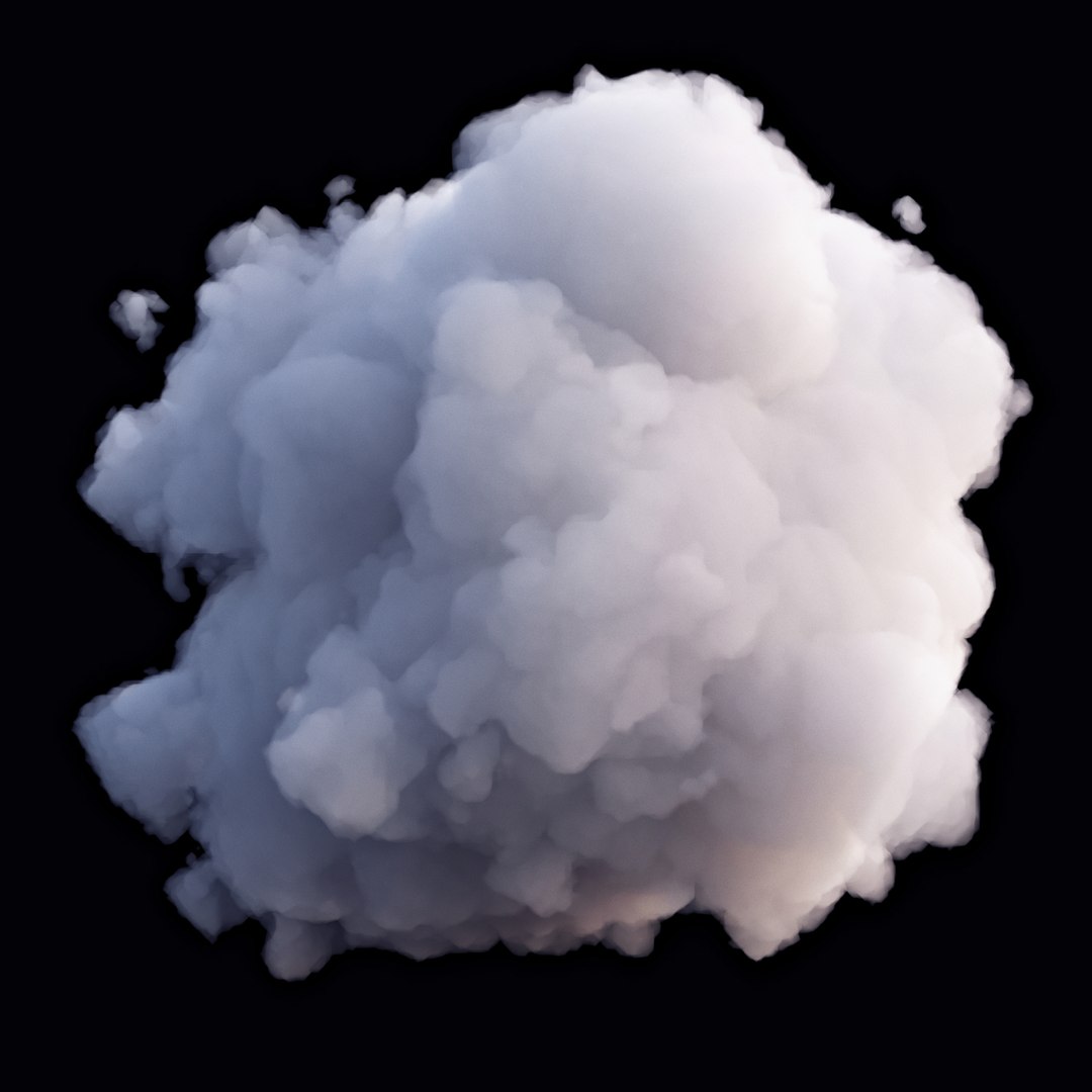 Cloud 4 3D Model - TurboSquid 1445423